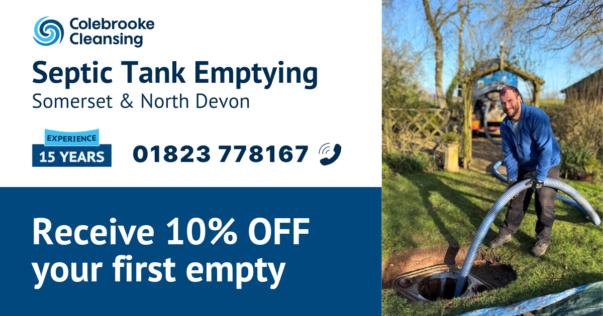 Septic Tank & Treatment Plant Empty Quote - Colebrooke Cleansing